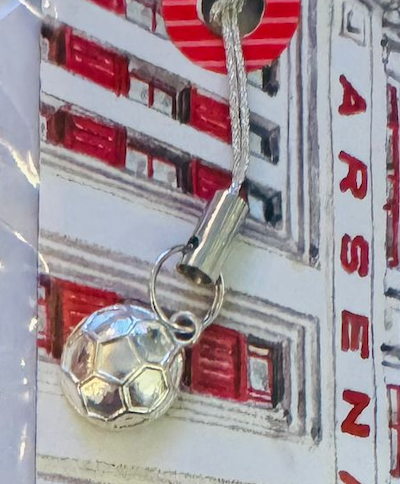 ARSENAL BOOKMARKS - With Metal Charm – Ruth Beck Art